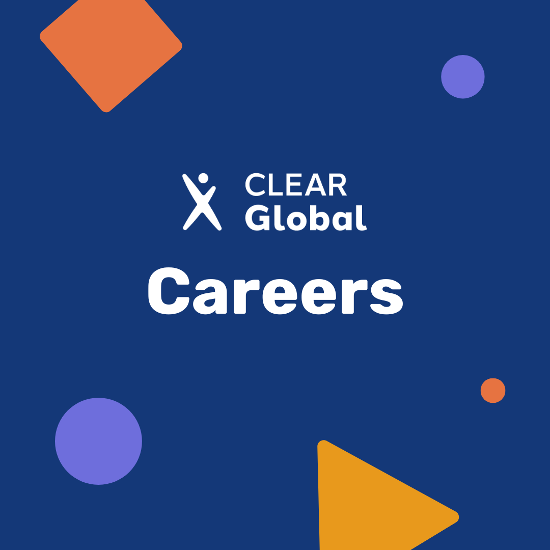 Careers with CLEAR Global